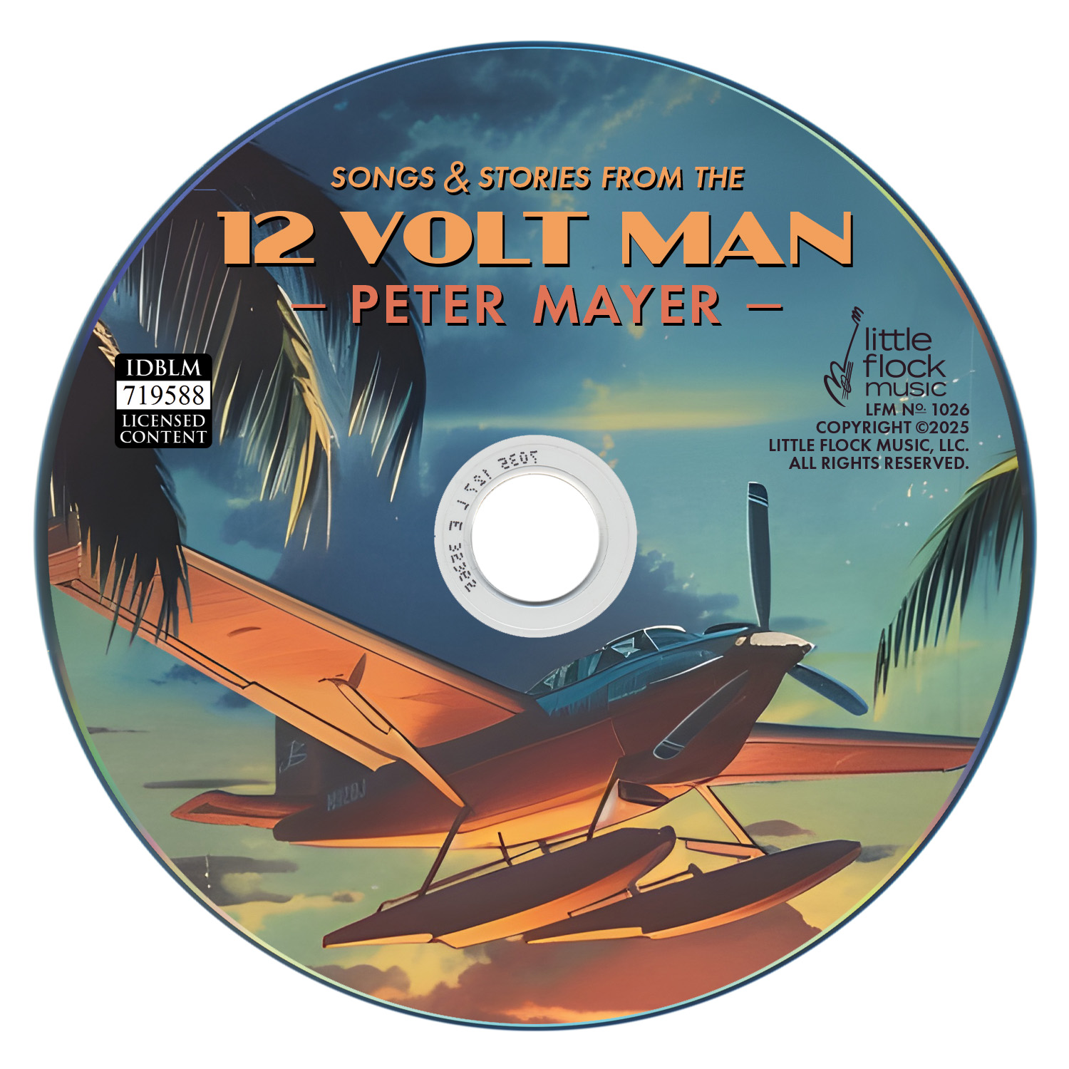 Little Flock Music - Songs & Stories from the 12 Volt Man CD