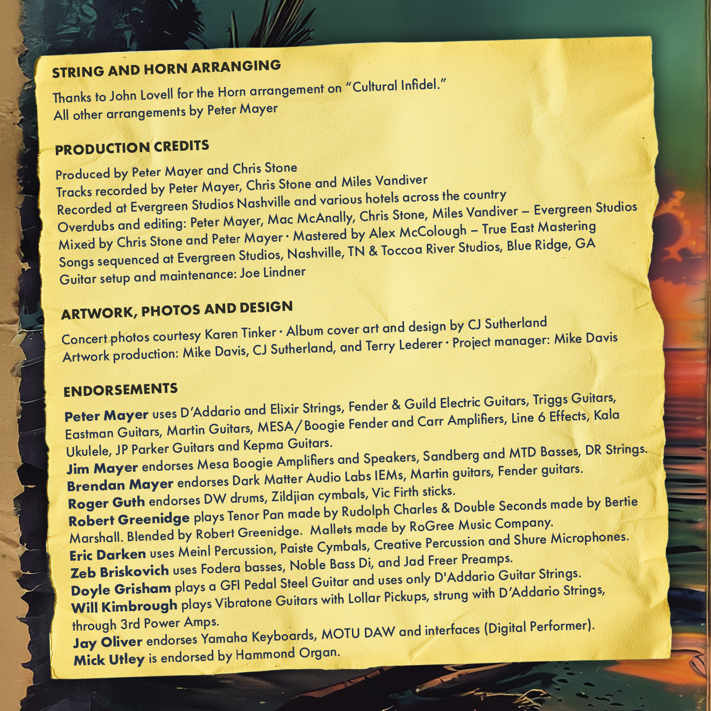 Little Flock Music - Songs & Stories from the 12 Volt Man CD